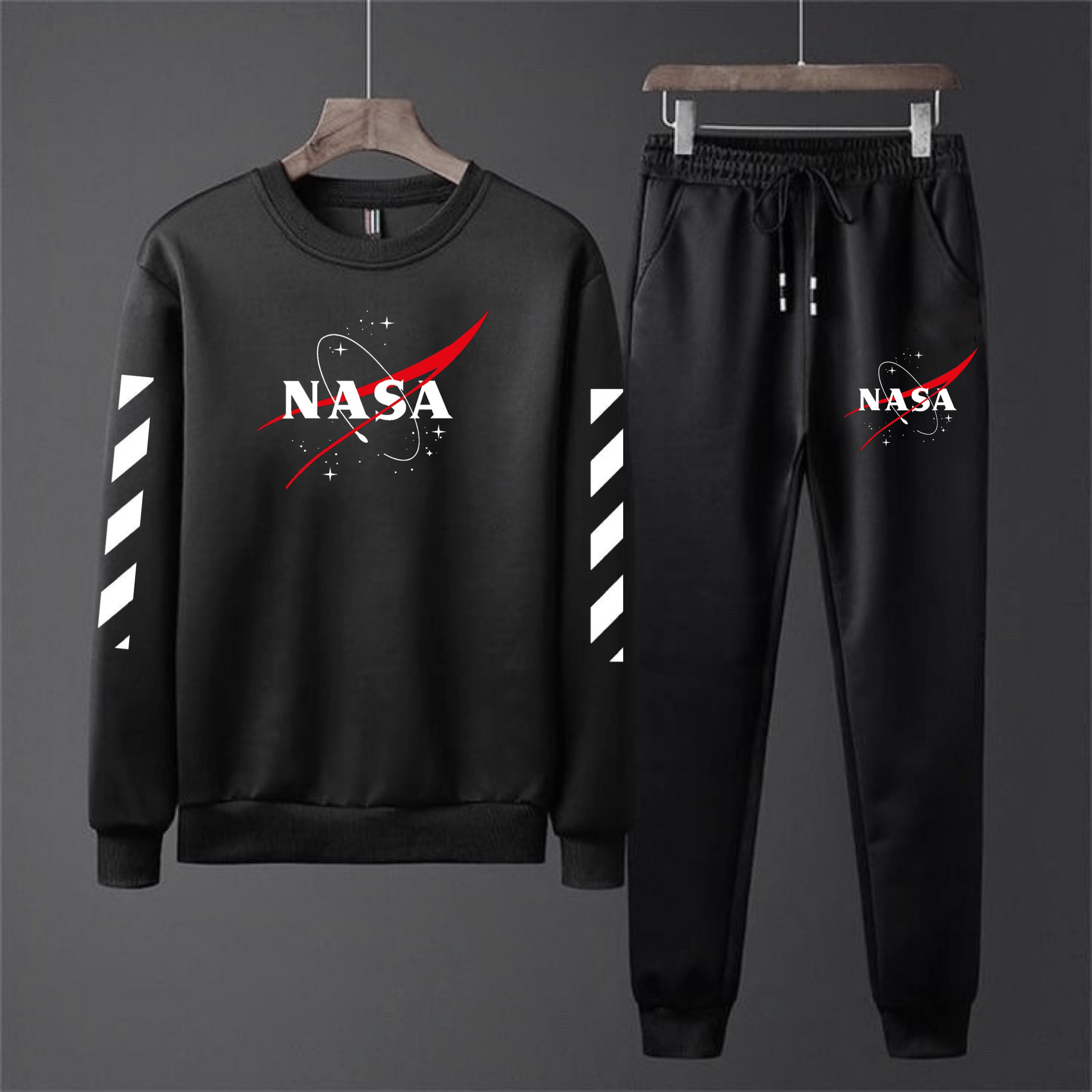 Nasa Sweat Tracksuits | Exclusive Nasa Sweat Tracksuits – BLACK X ORIGINAL