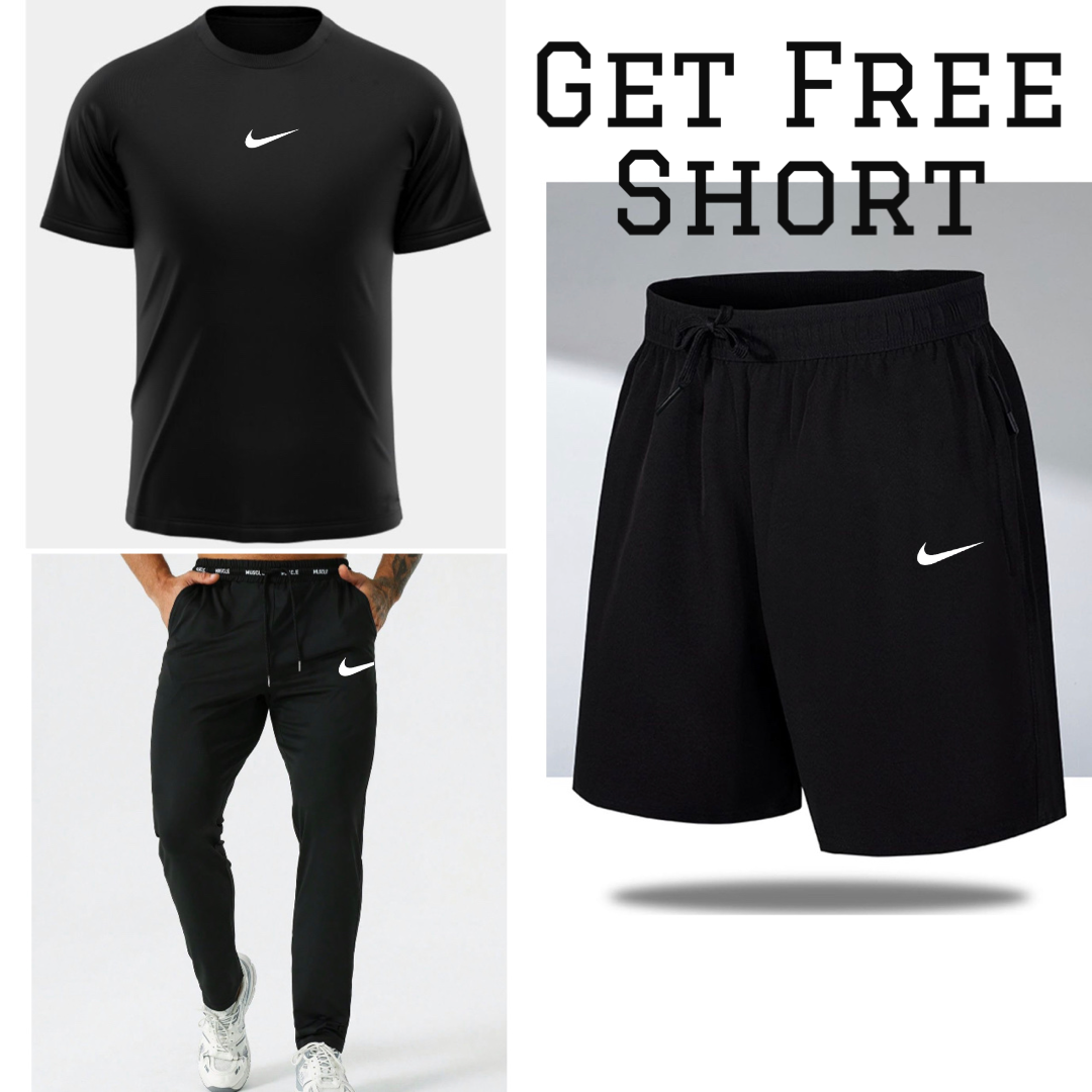 Nike Black Quick-dry Tracksuit – BLACK X ORIGINAL