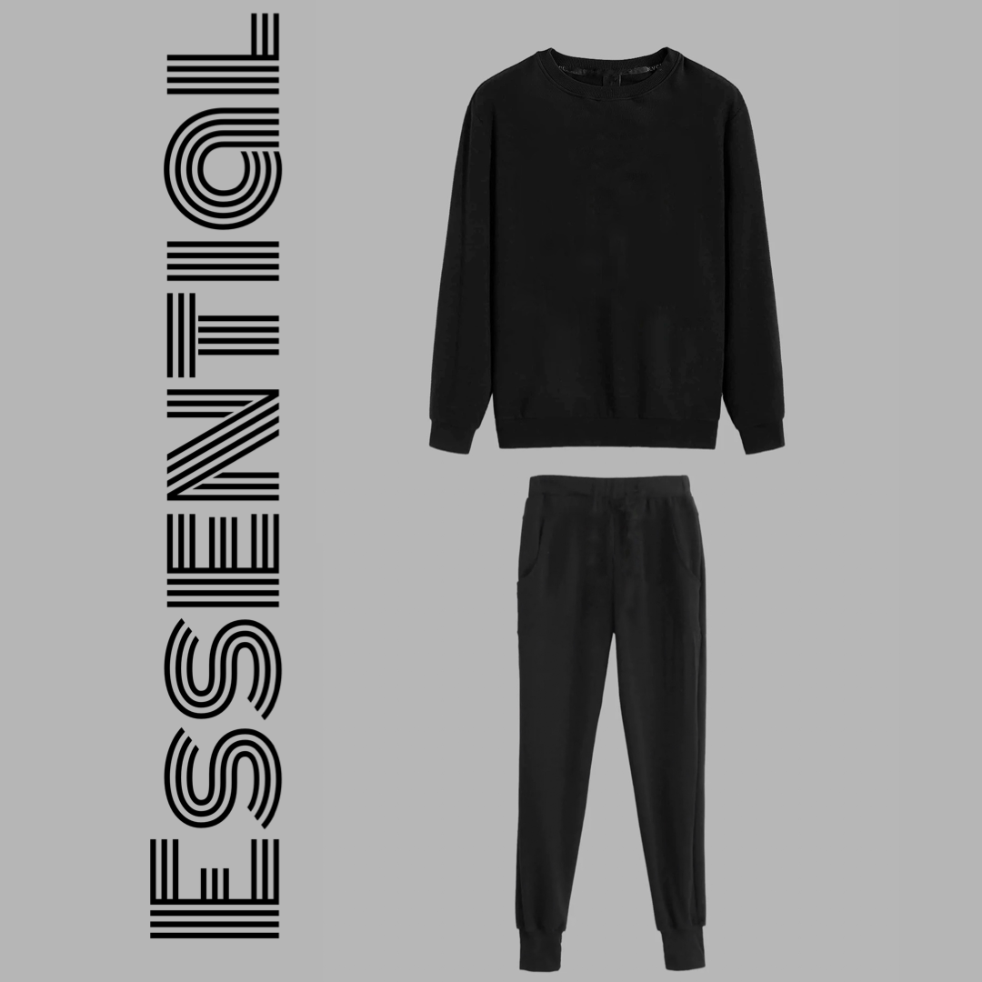 Essential Tracksuit – BLACK X ORIGINAL