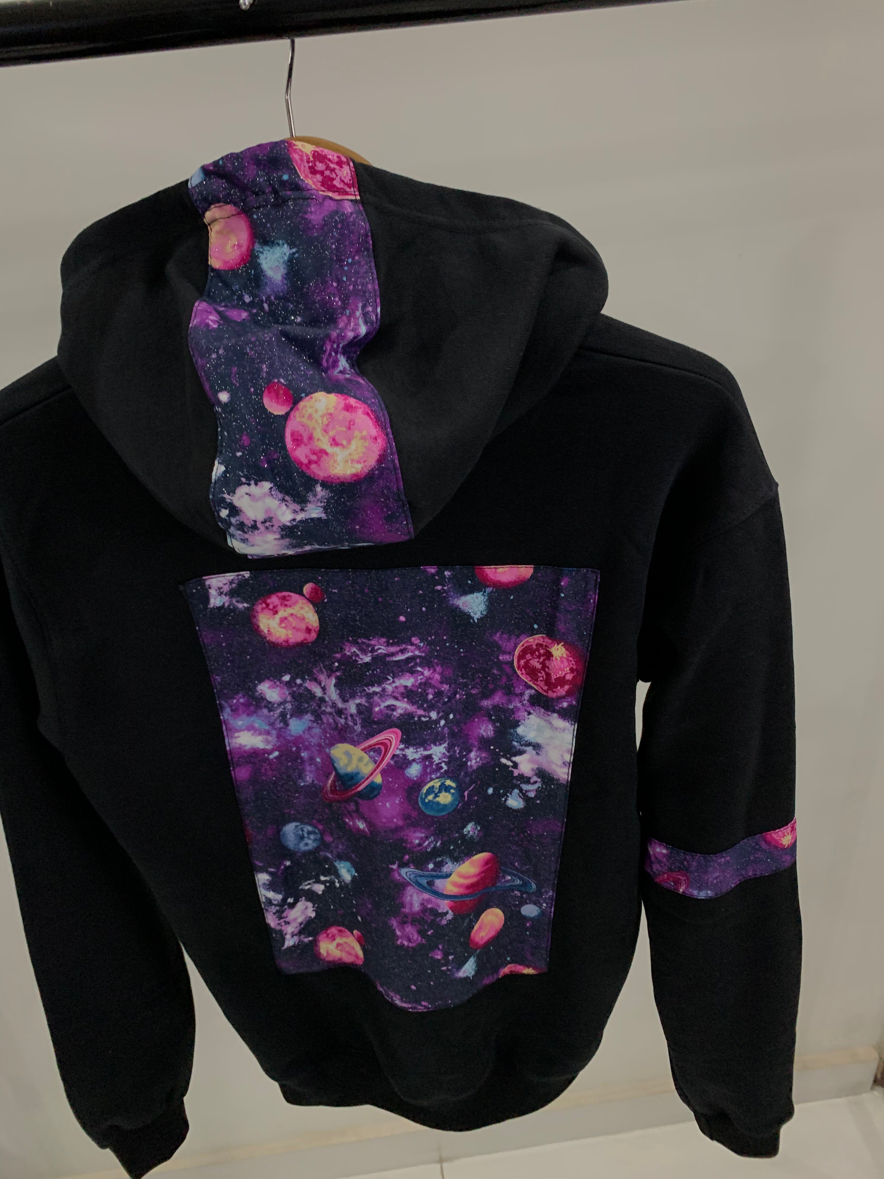 Galaxy Black Hoodie | Black Galaxy Hoodie Women's | Buy Now – BLACK X ...